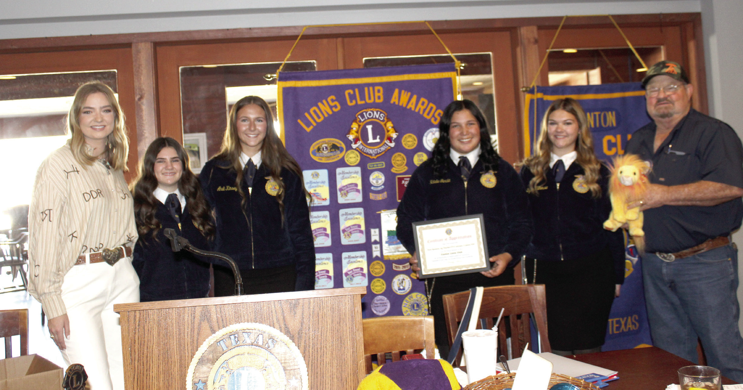 CHS FFA students visit Canton Lions Club Luncheon | The Canton Herald