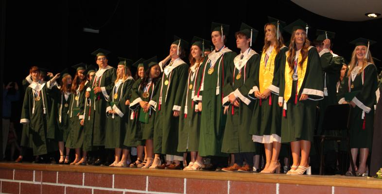 CHS Class of 2023 Graduation held indoors as 155 receive diplomas | The ...